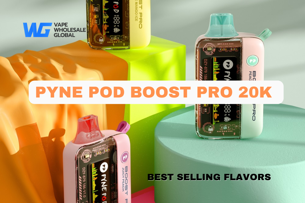 2024 Pyne Pod Boost Pro 20K best verkochte smaken