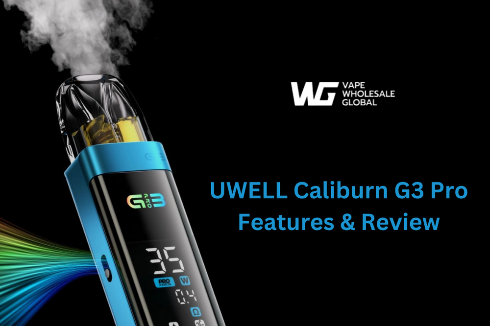 Uwell Caliburn G3 Pro 35W Pod Kit Review & Features