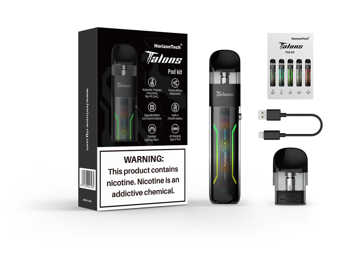 HorizonTech Talons Pod System Kit – Vape Wholesale Global