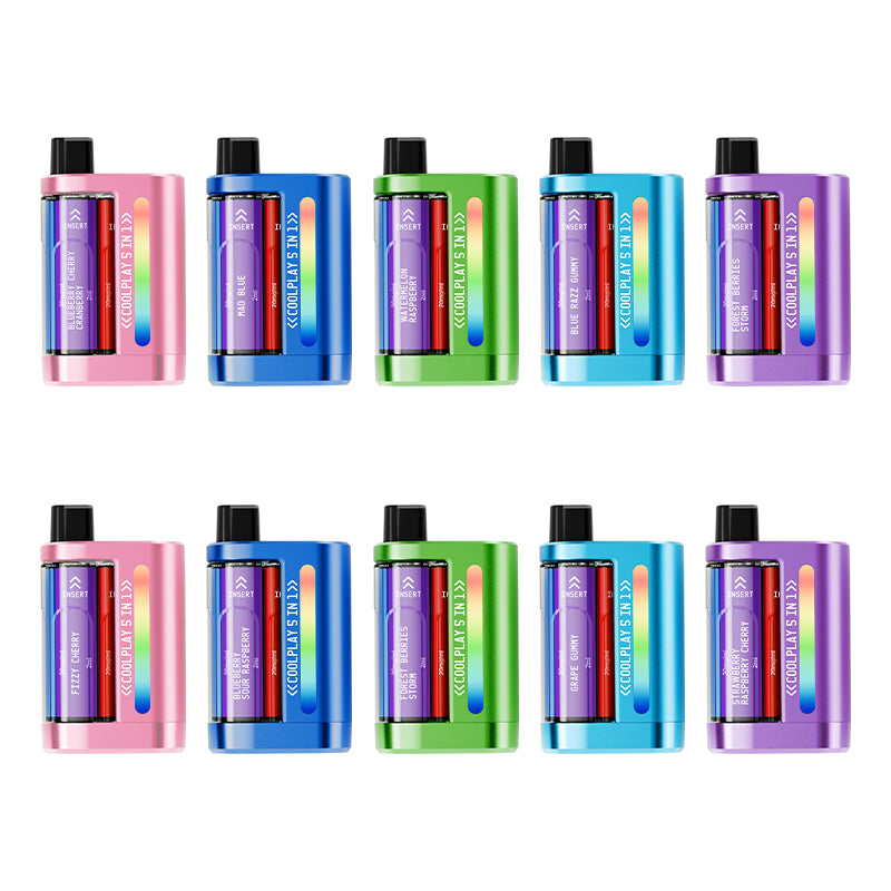 Coolplay 5 in 1 Multi Flavour Pod Kit – Vape Wholesale Global