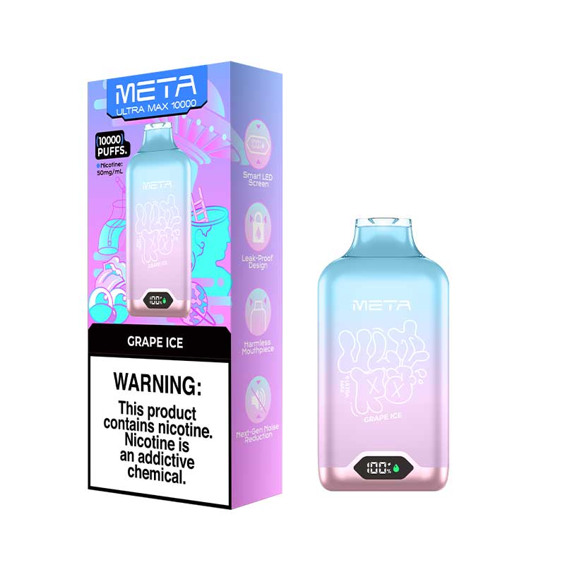 META ULTRA MAX 10000 Disposable Vape 10000 Puffs – Vape Wholesale Global