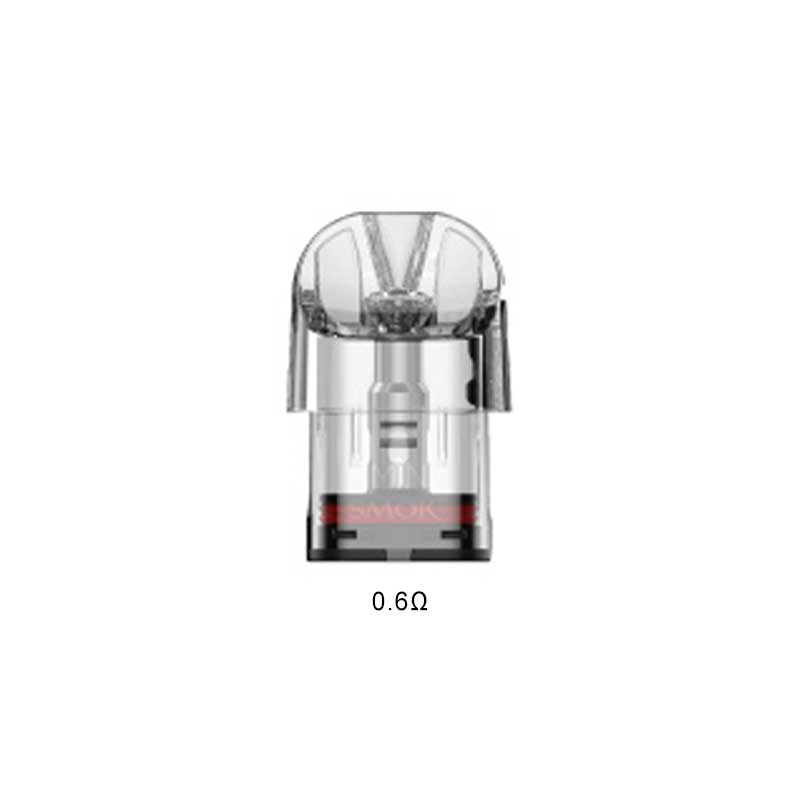 SMOK Novo Replacement Clear Pod คาร์ทริดจ์ (3 ชิ้น/แพ็ค)