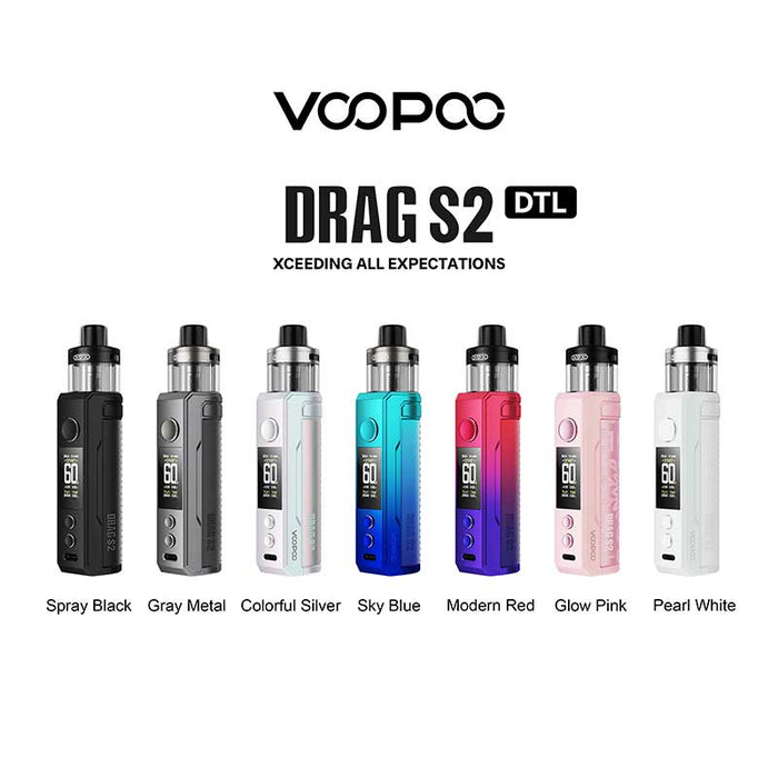 VOOPOO DRAG S2 Pod Mod Kit - Vape Wholesale